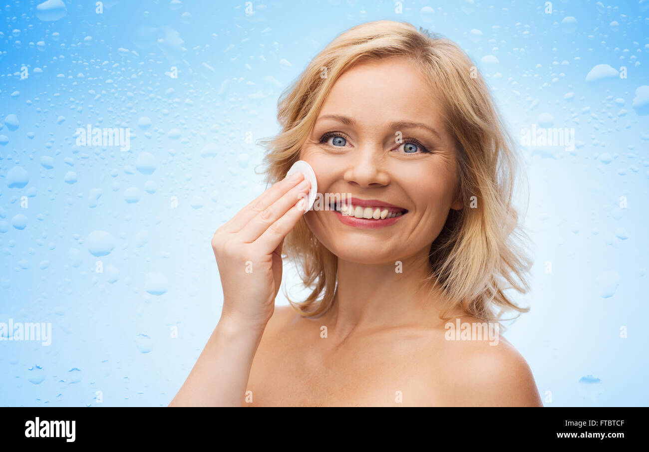 beauty and health concept - face and shoulders of beautiful woman Stock ...