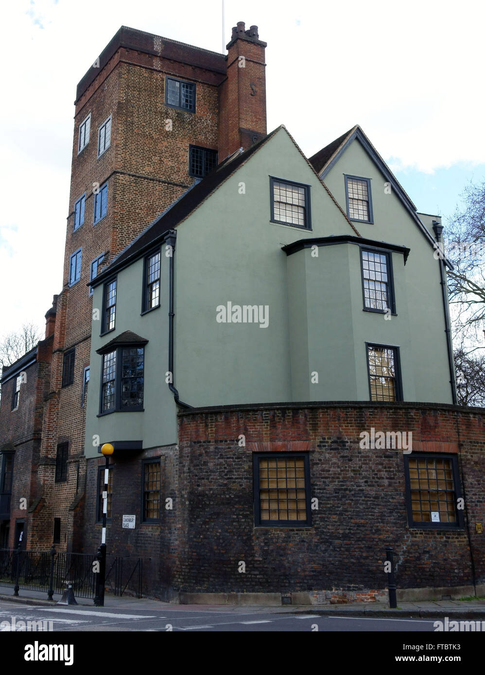 Canonbury Tower is the oldest building in Islington, London dating from ...