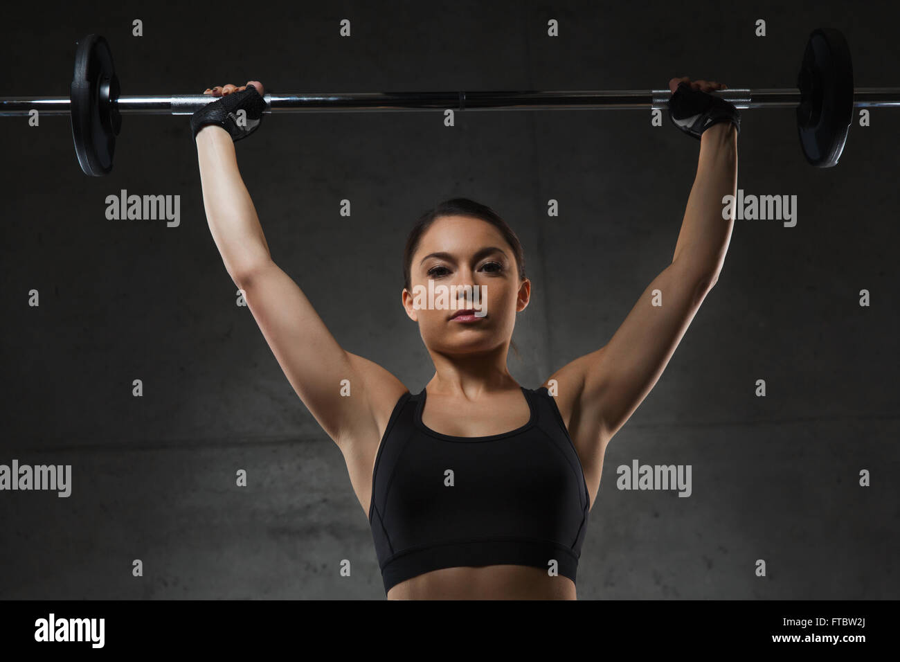 Woman with muscles hi-res stock photography and images - Alamy
