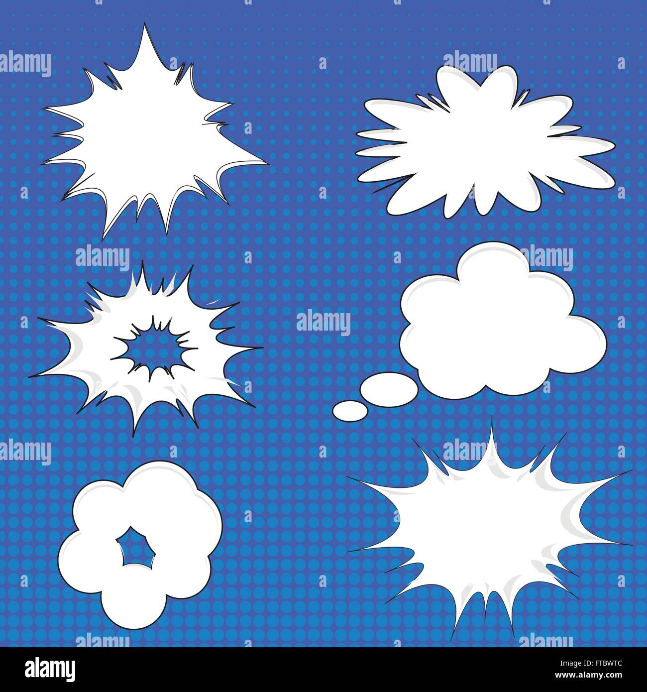 Set of Different Speech Bubbles Stock Vector Image & Art - Alamy