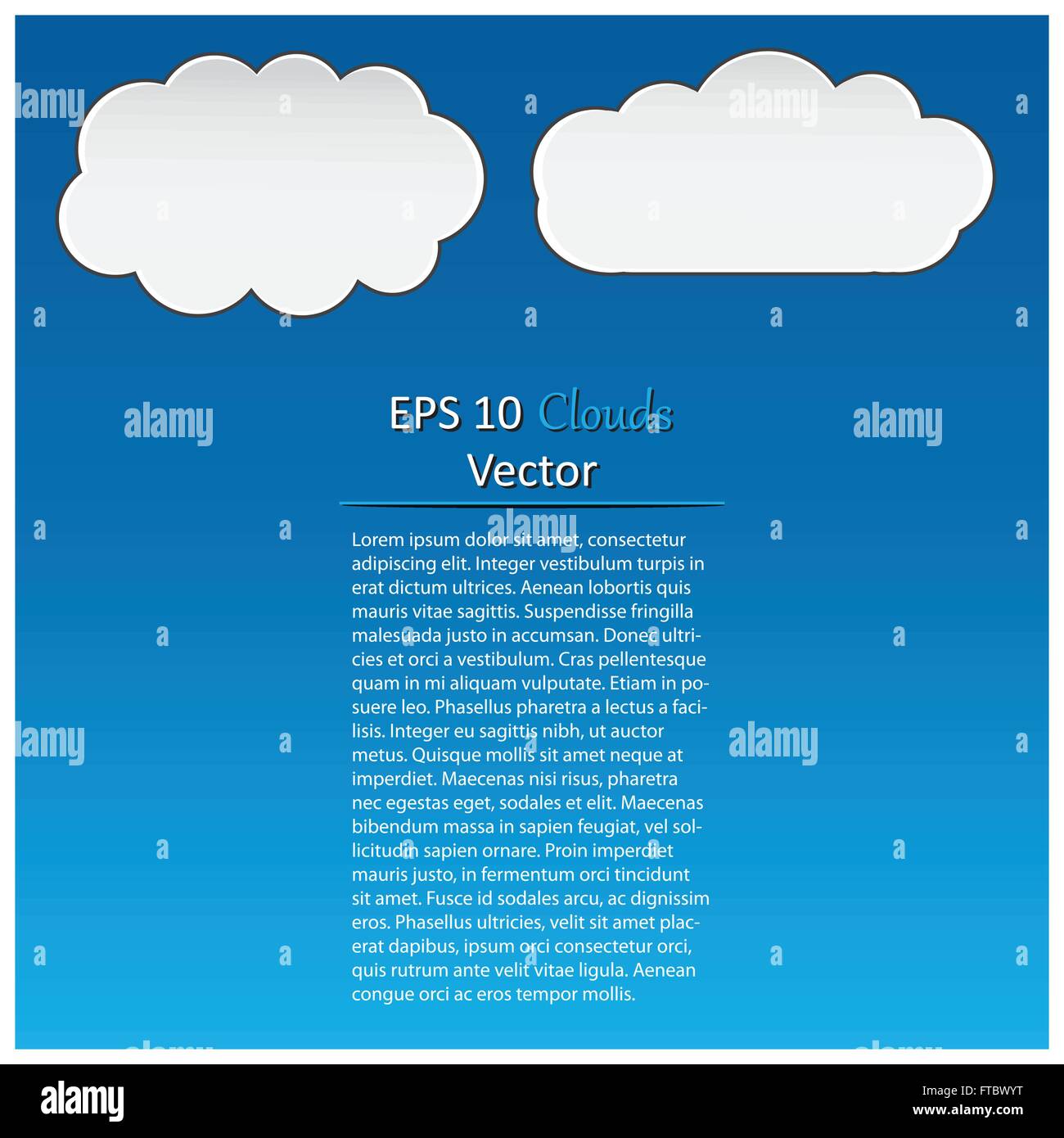 Clouds Illustration High Resolution Stock Photography and Images - Alamy