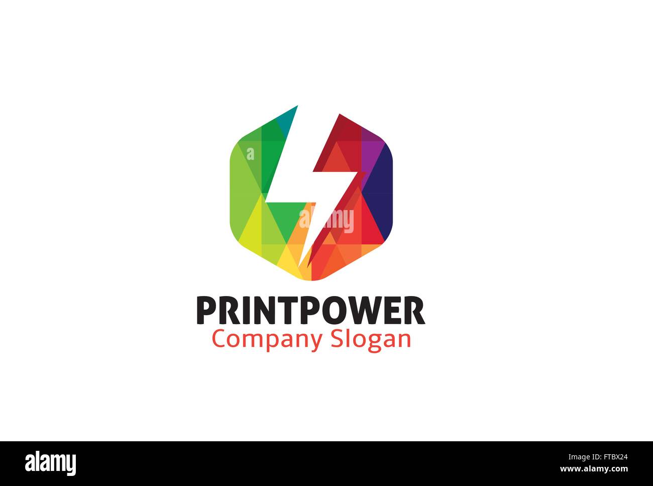 Print Power Design Illustration Stock Vector Image & Art - Alamy