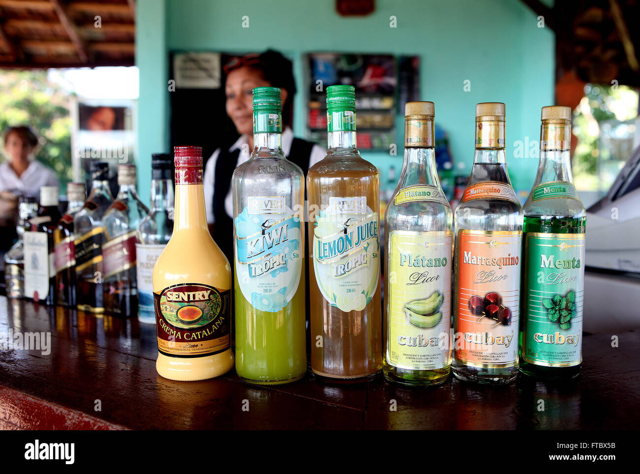 CUBA - September 2011: Havana,Cuban drinks Stock Photo - Alamy
