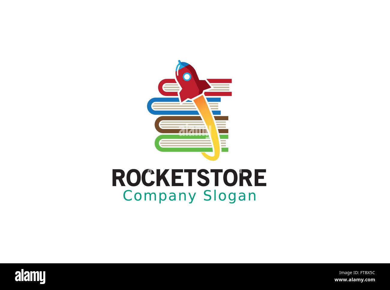 Rocket Store Design Illustration Stock Vector Image & Art - Alamy