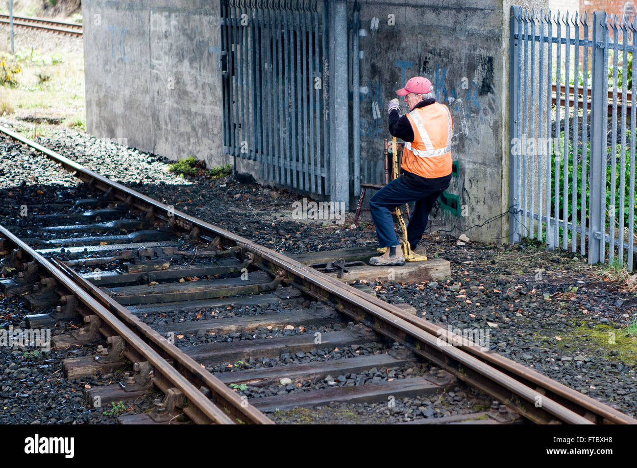 Railway Points Lever Stock Photos & Railway Points Lever Stock Images ...