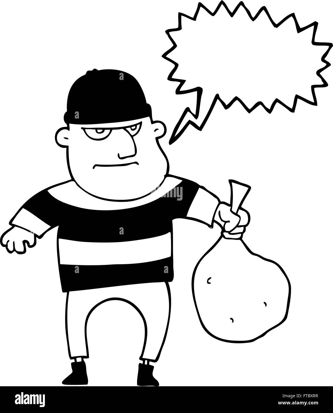 Loot cartoon Black and White Stock Photos & Images - Alamy