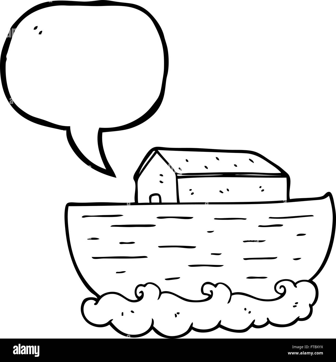 Black And White Clip Art Noahs Ark Noah Vectors Download Free