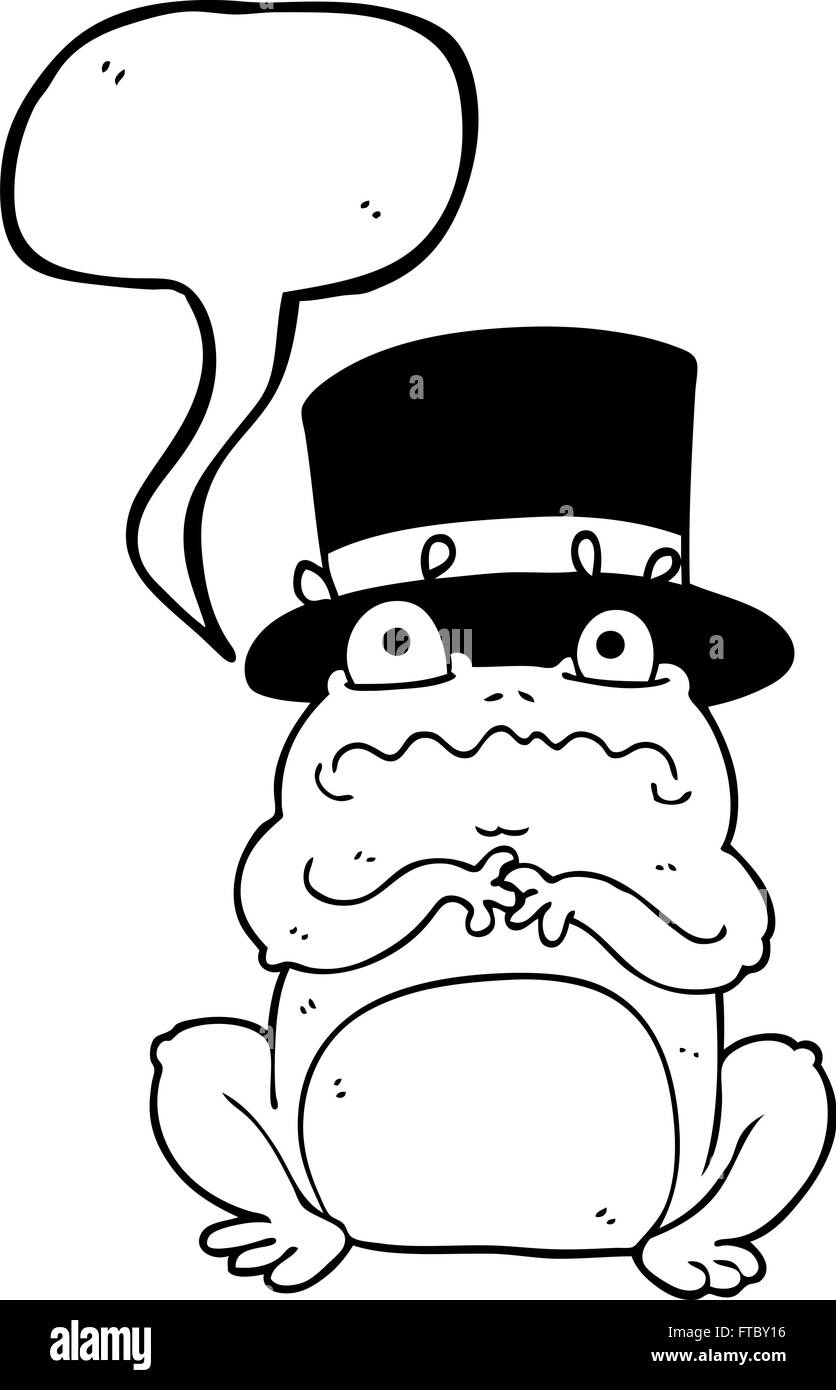 Toad clipart Black and White Stock Photos & Images - Alamy