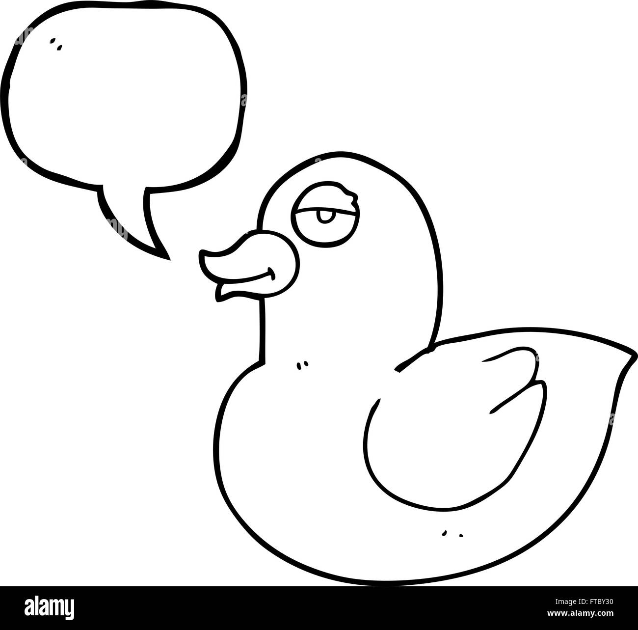 Quack Clipart Black And White