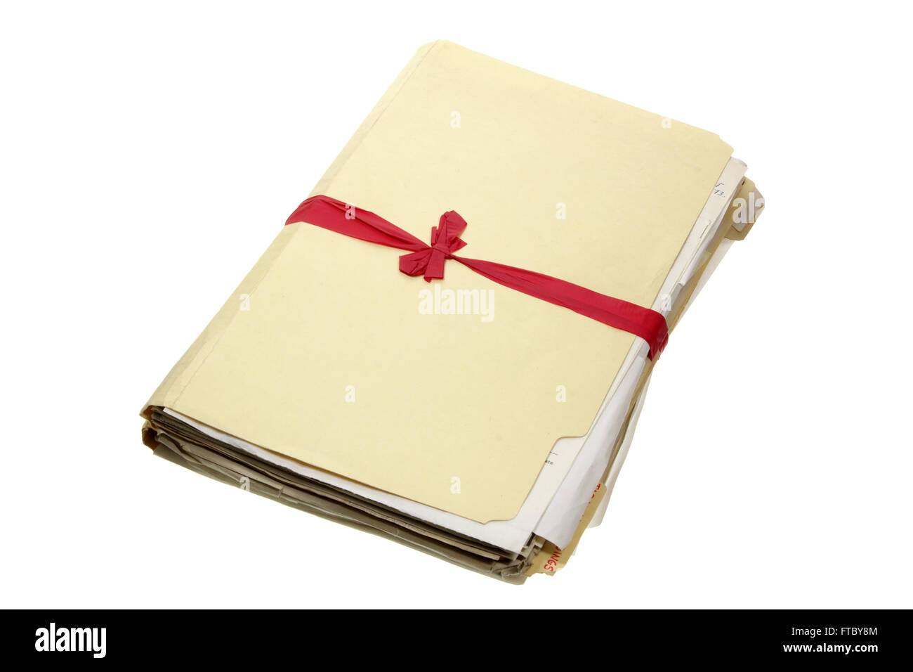 Bundle of Documents Stock Photo - Alamy
