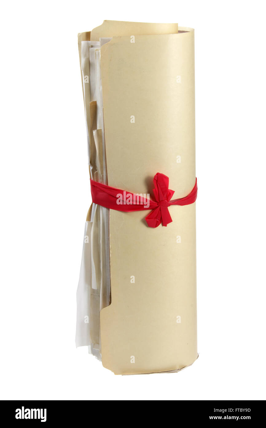 Bundle of Documents Stock Photo - Alamy