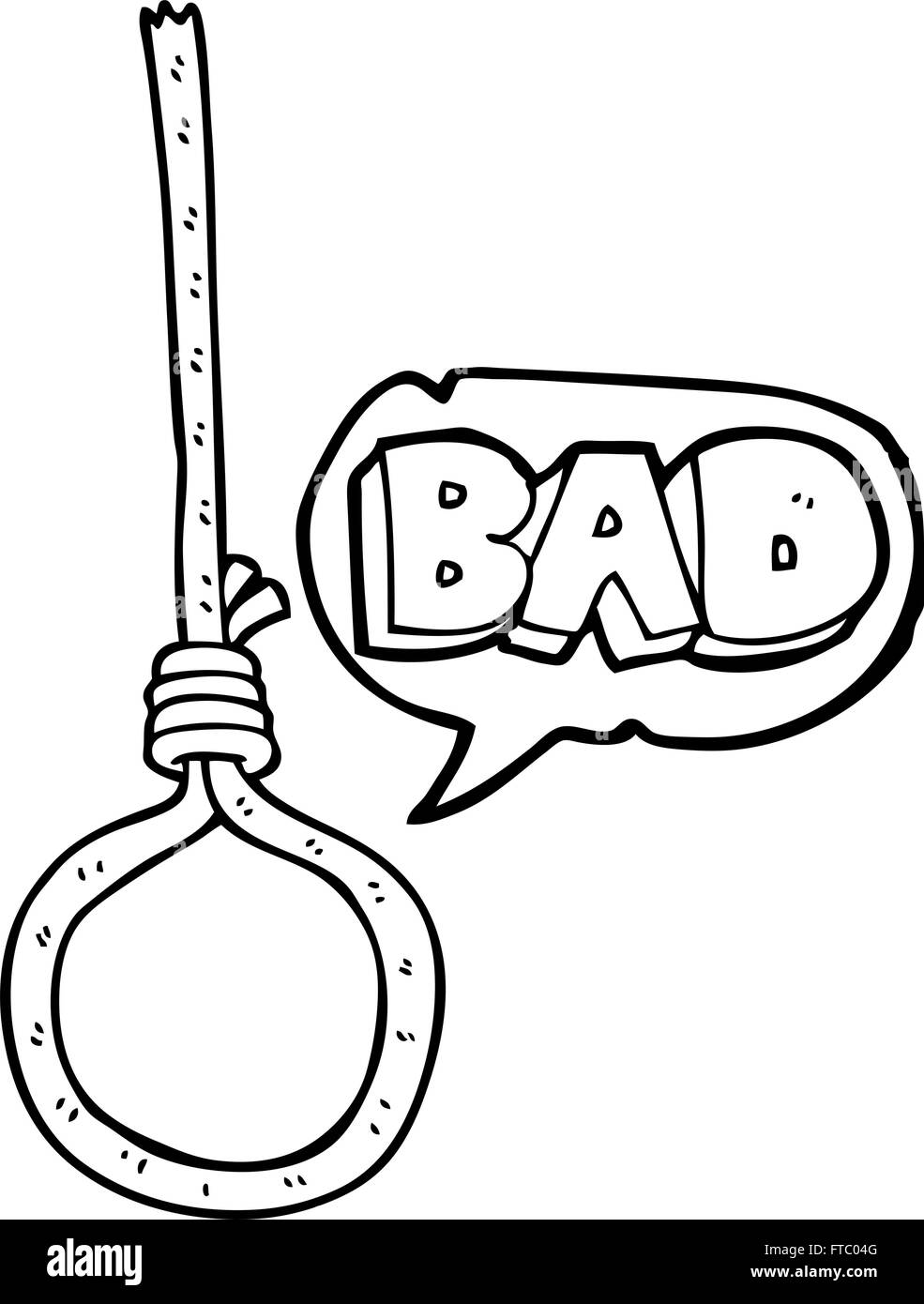 Rope hand drawn clipart Black and White Stock Photos & Images - Alamy