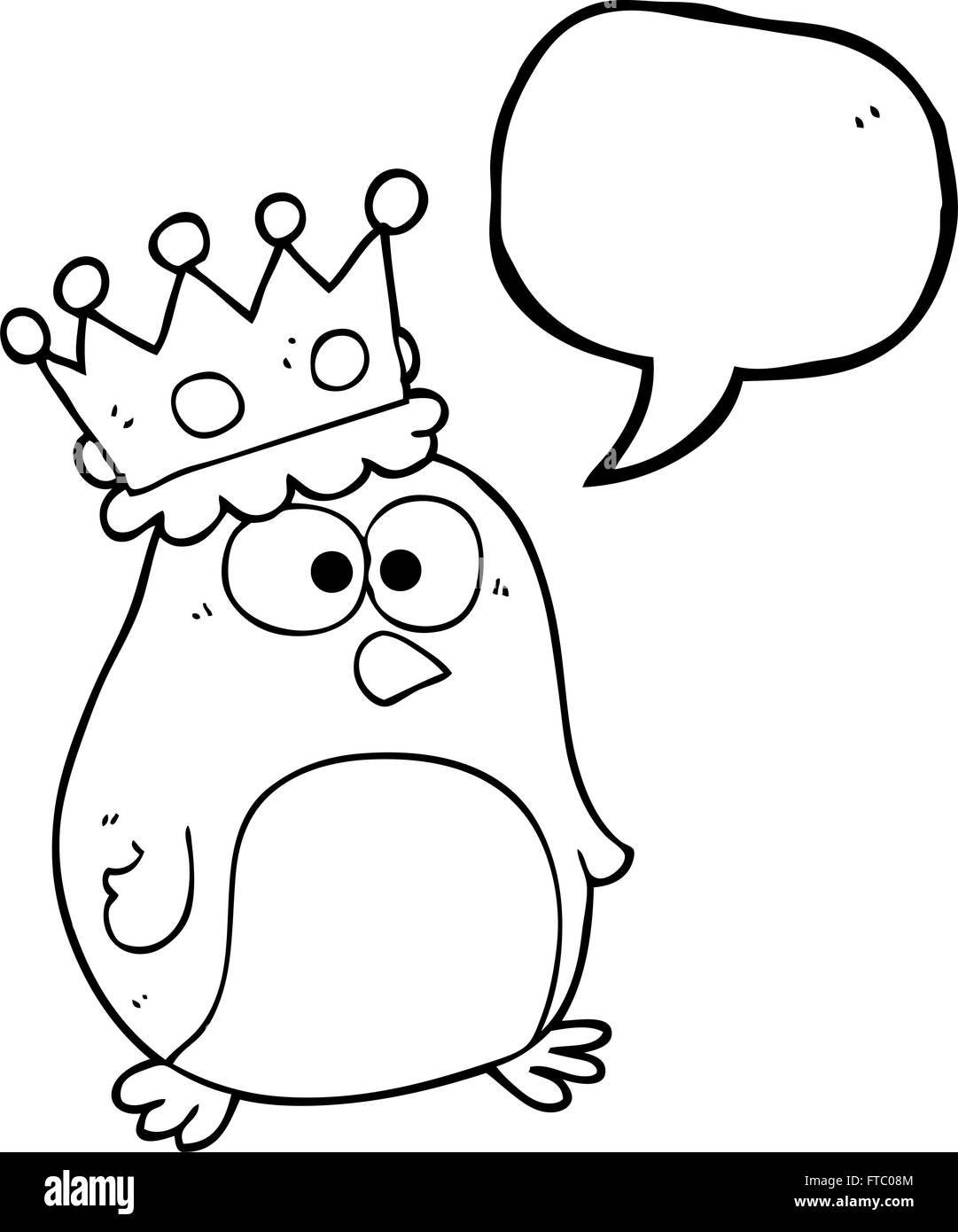 freehand drawn speech bubble cartoon emperor penguin Stock Vector Image ... freehand drawn speech bubble cartoon emperor penguin Stock Vector Image ...