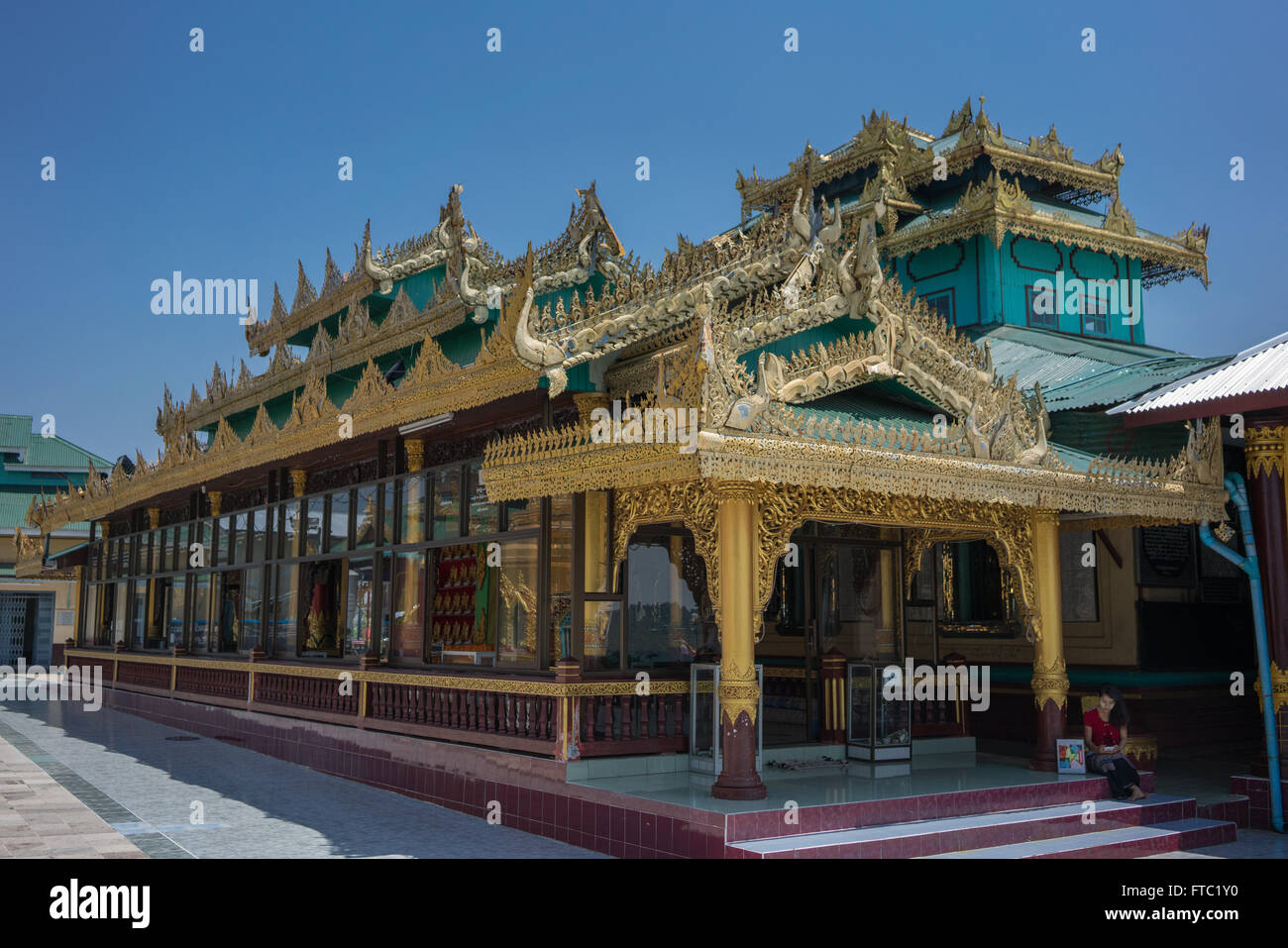 Temple in Myeik, Myanmar Stock Photo - Alamy