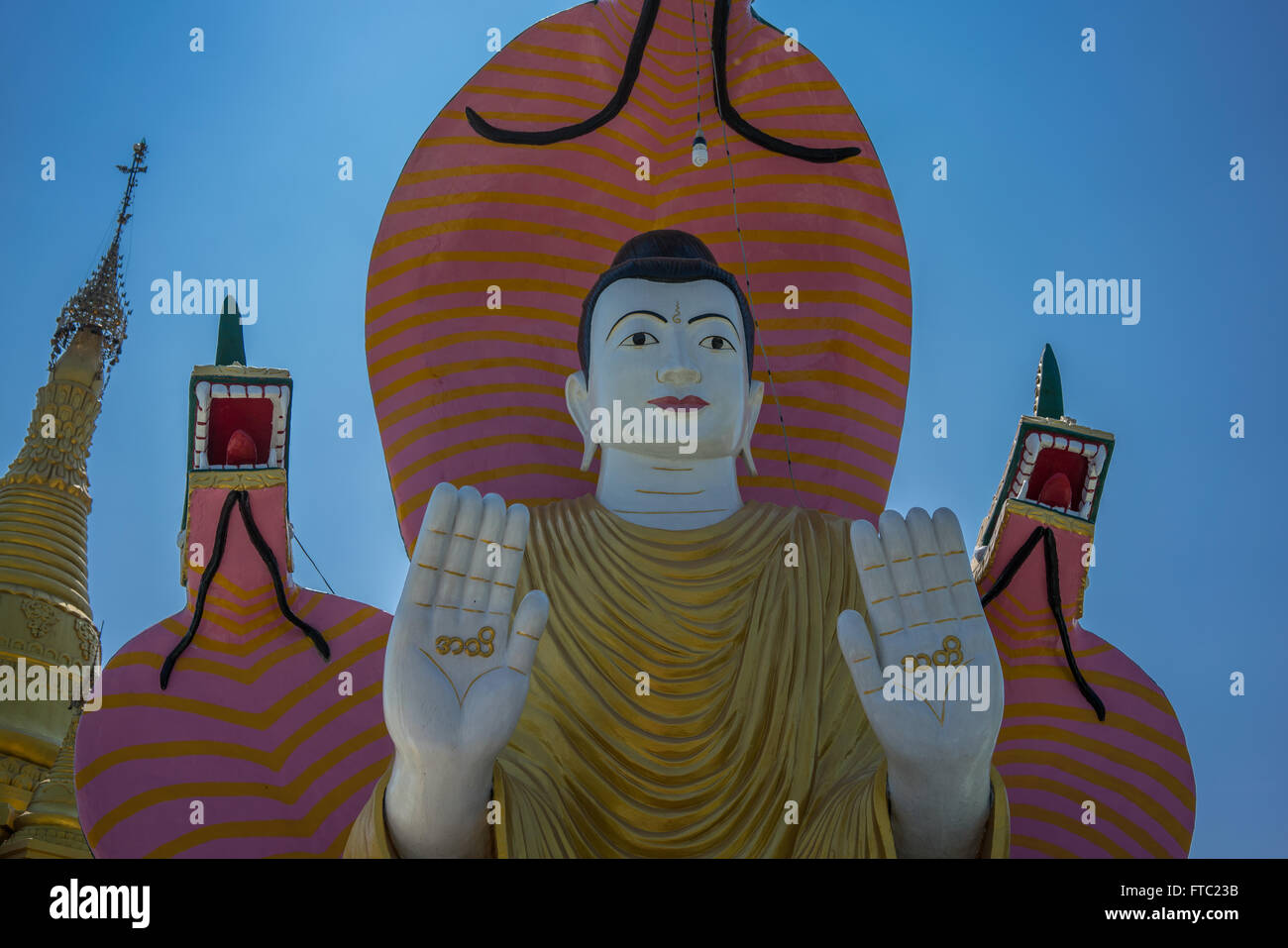 Buddha statue at a temple in Myeik, Myanmar Stock Photo - Alamy