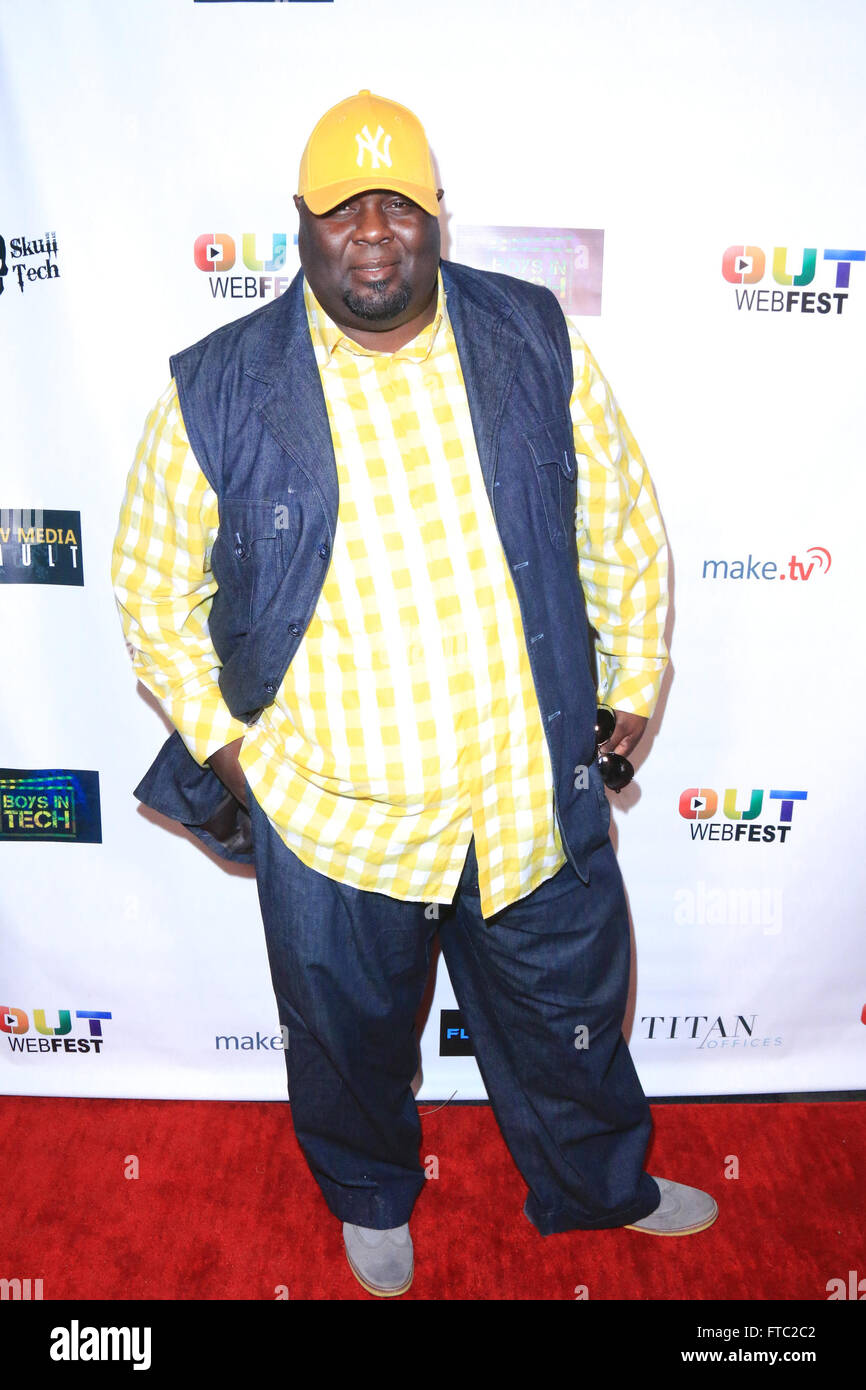 New Media Vault Film Festival - Arrivals Featuring: Rodrick Flowers ...