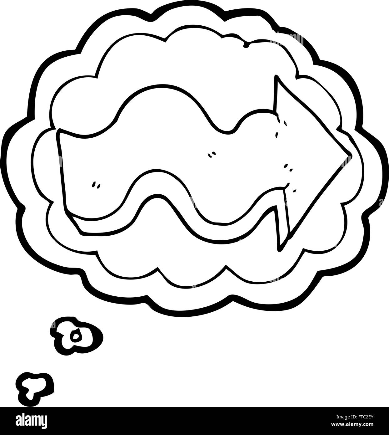 Thought direction Black and White Stock Photos & Images - Alamy