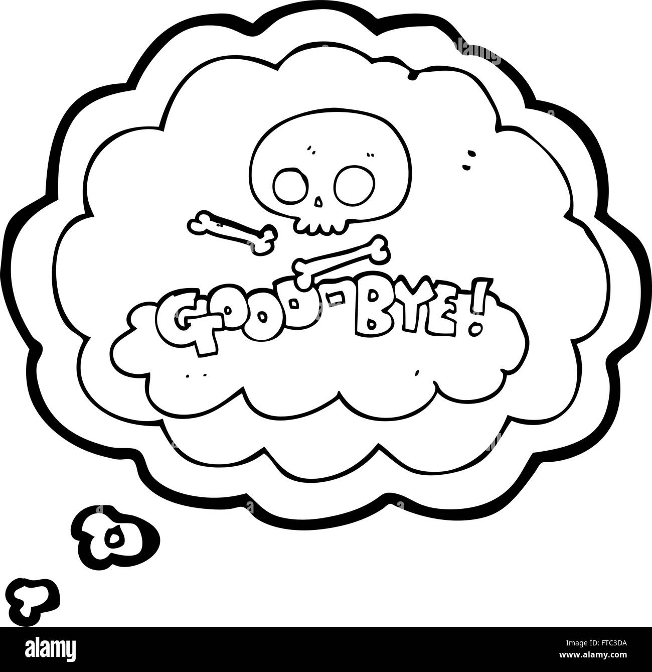 Goodbye Sign Black and White Stock Photos & Images - Alamy