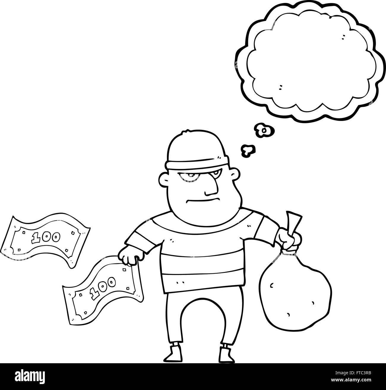 Bank robber Black and White Stock Photos & Images - Alamy