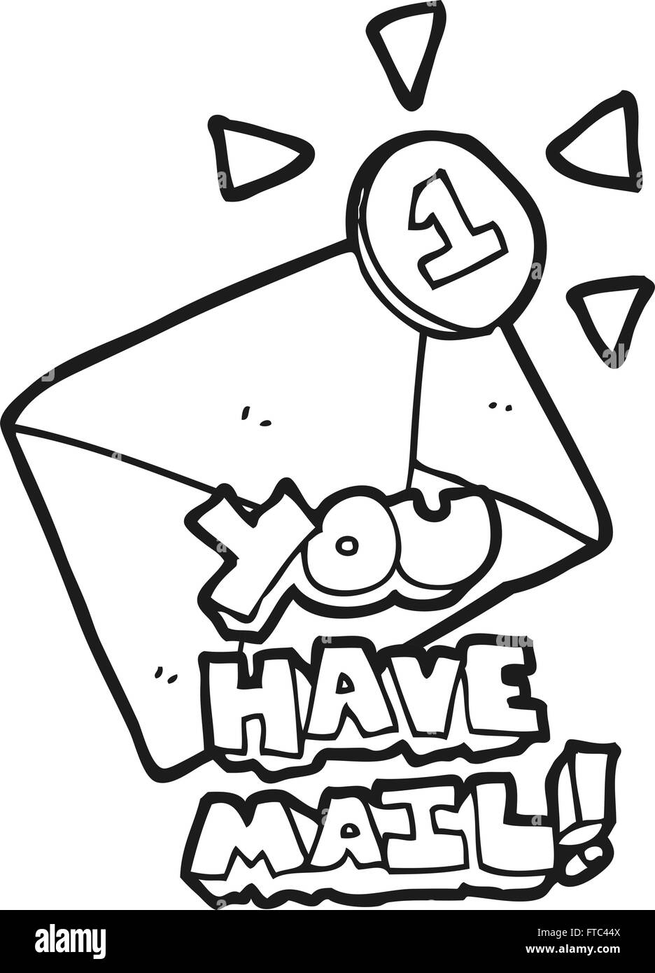 Email crazy Black and White Stock Photos & Images - Alamy