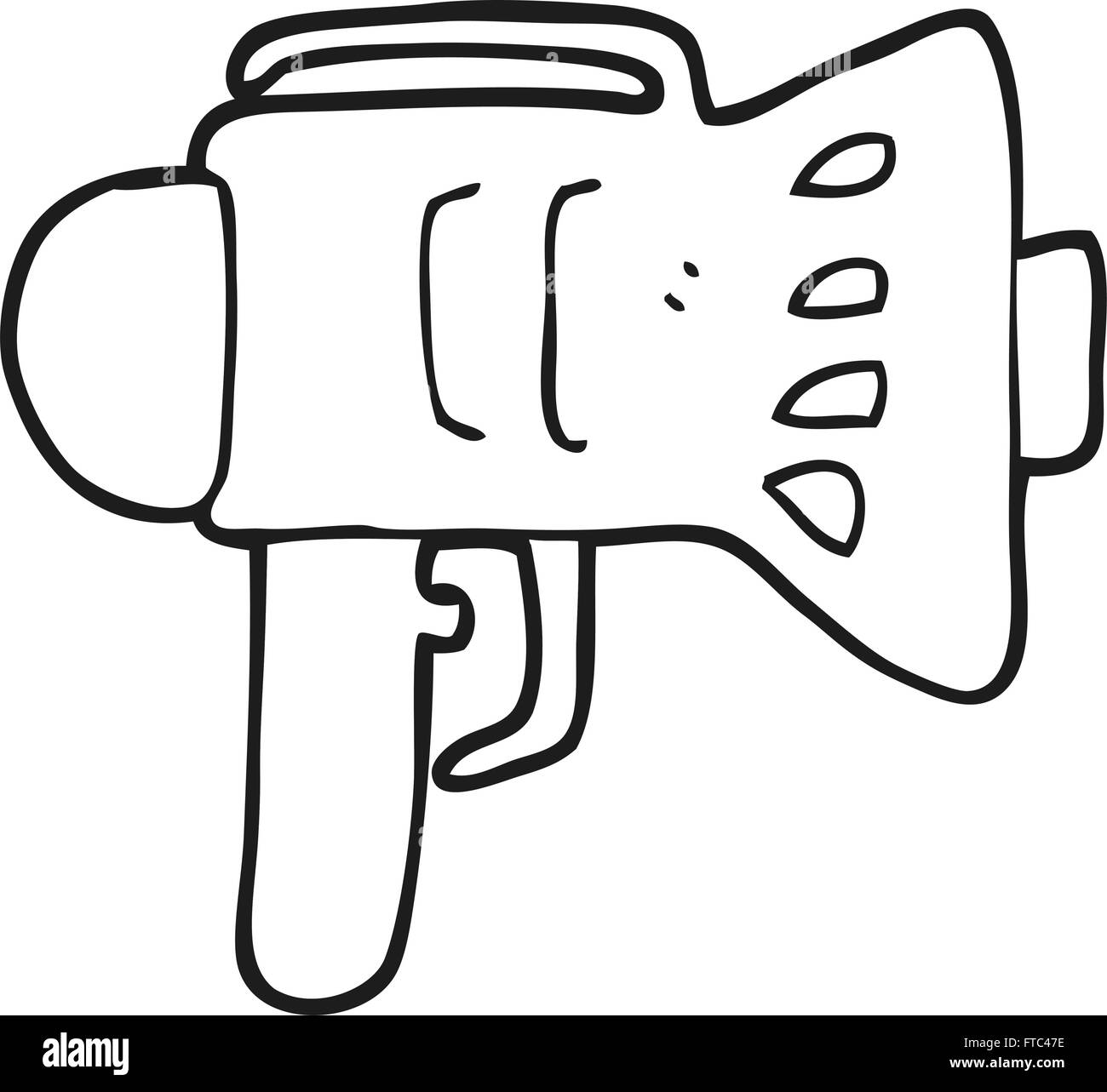 freehand drawn black and white cartoon loud hailer Stock Vector Image ...