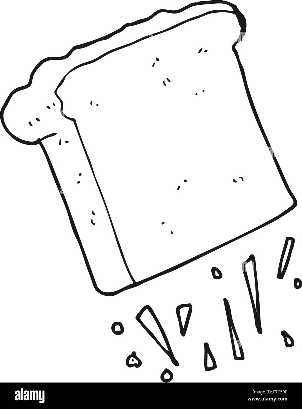 Toast Clip Art Black And White