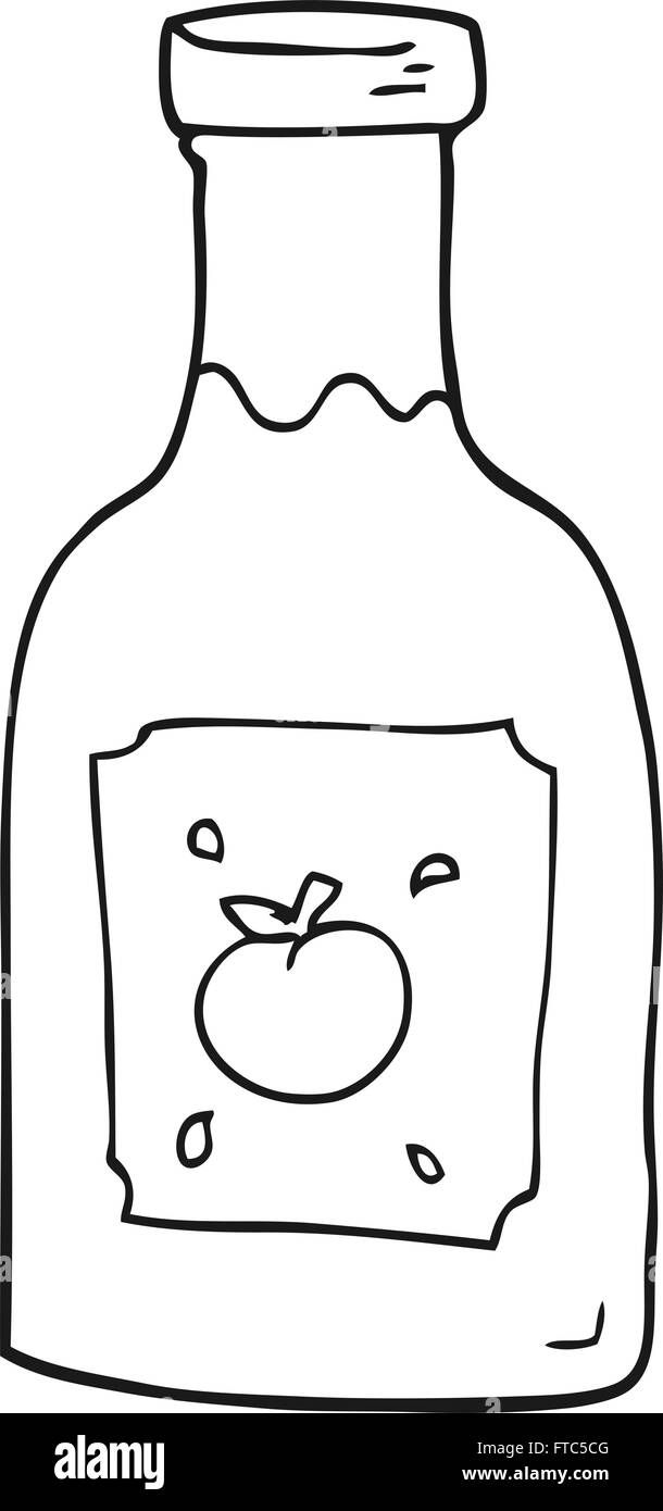Cartoon ketchup Black and White Stock Photos & Images - Alamy