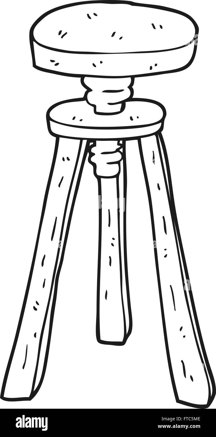 Stool Coloring Page