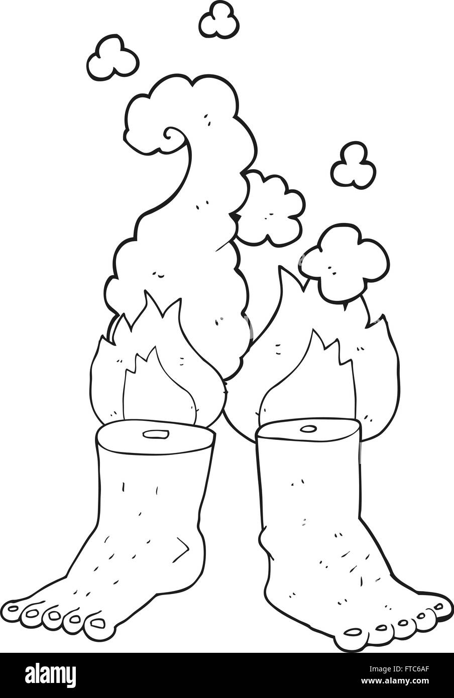 Human spontaneous combustion Stock Vector Images - Alamy