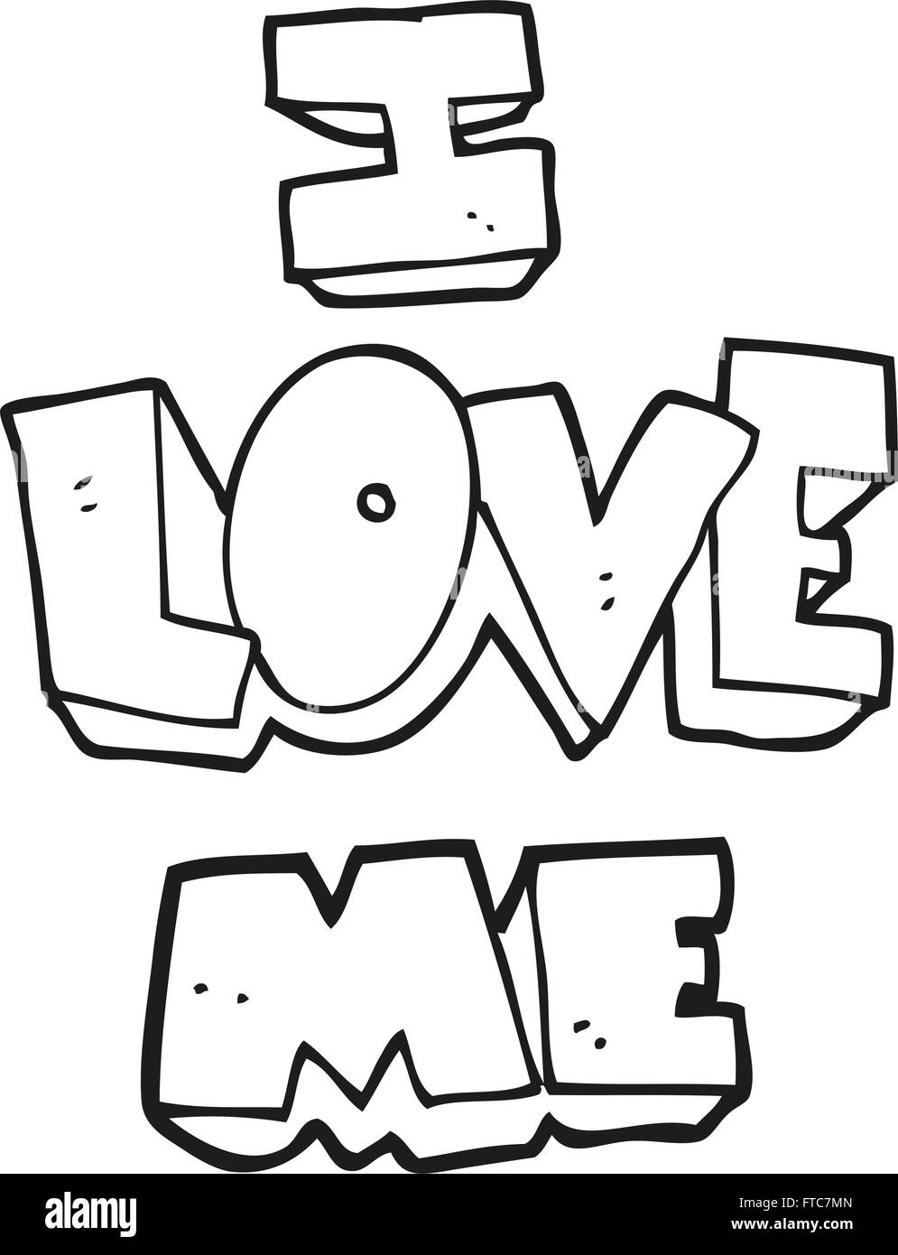 Positive affirmation vector vectors Black and White Stock Photos ...