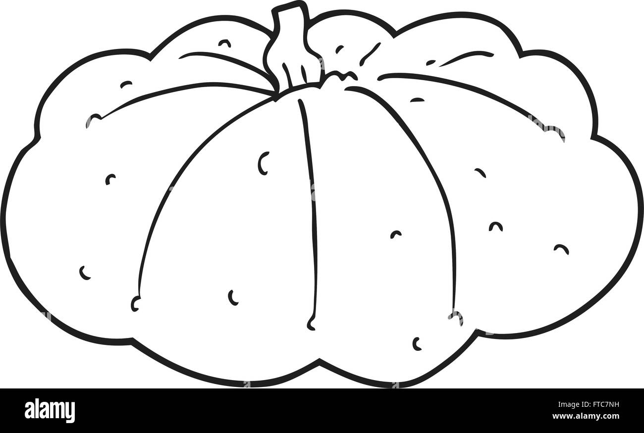 Kalabasa Drawing Ink Sketch Of Butternut Squash Royalty Free Vector