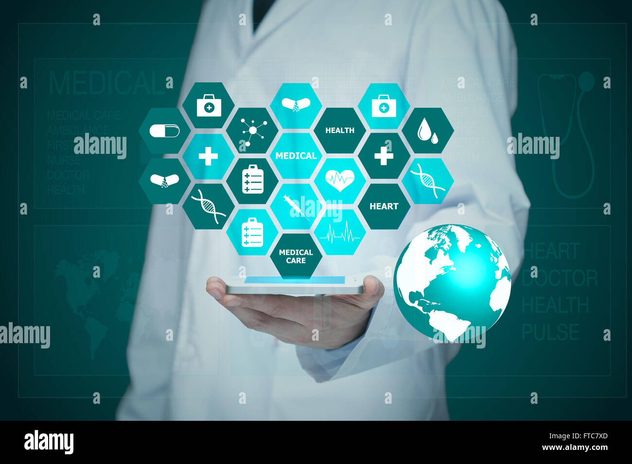 Medical doctor profile icon male hi-res stock photography and images ...