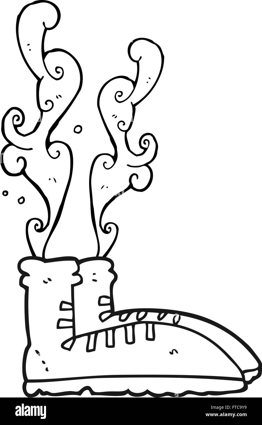 Freehand drawn cartoon boots hi-res stock photography and images - Alamy