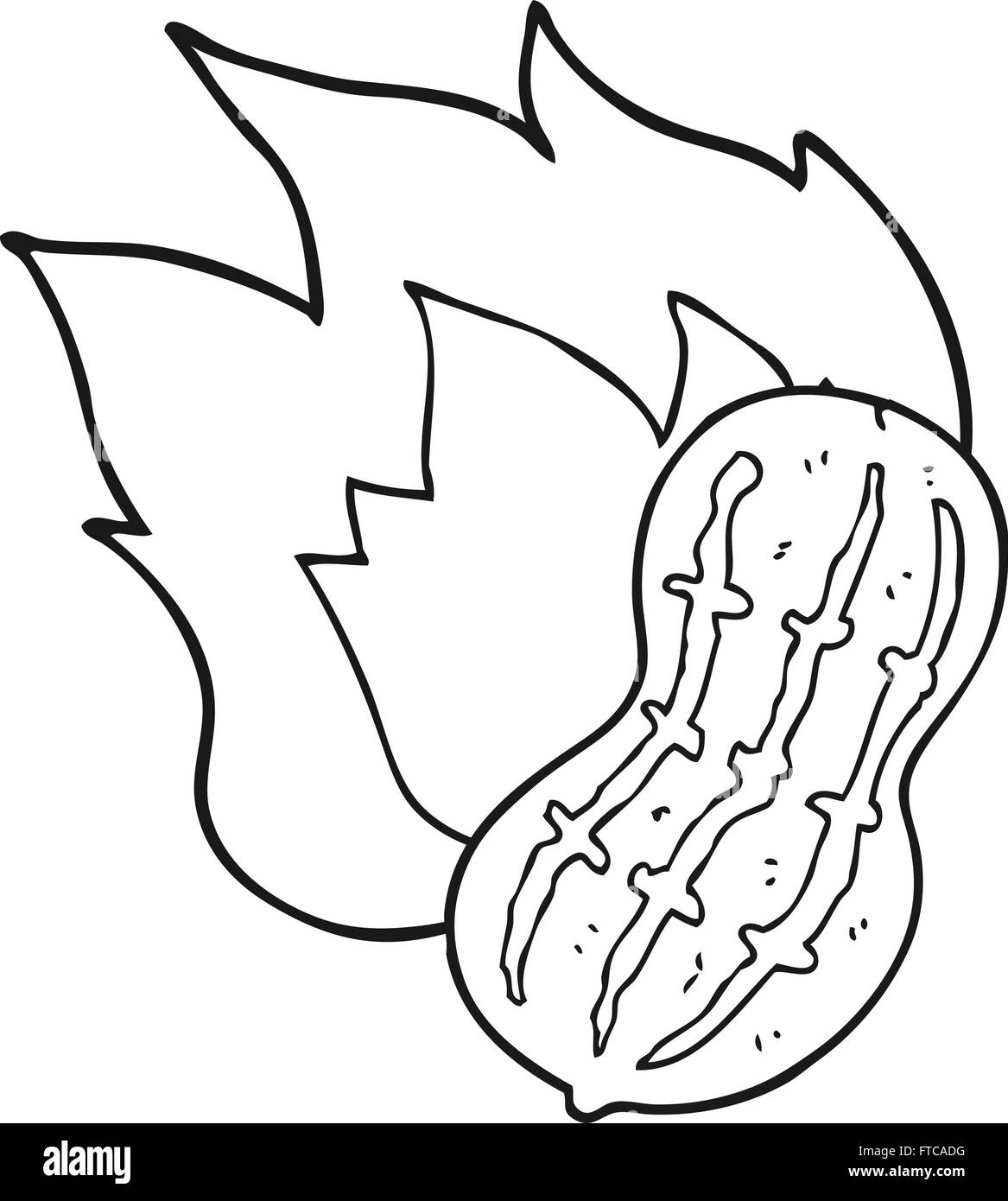 Peanut Shell Coloring Page