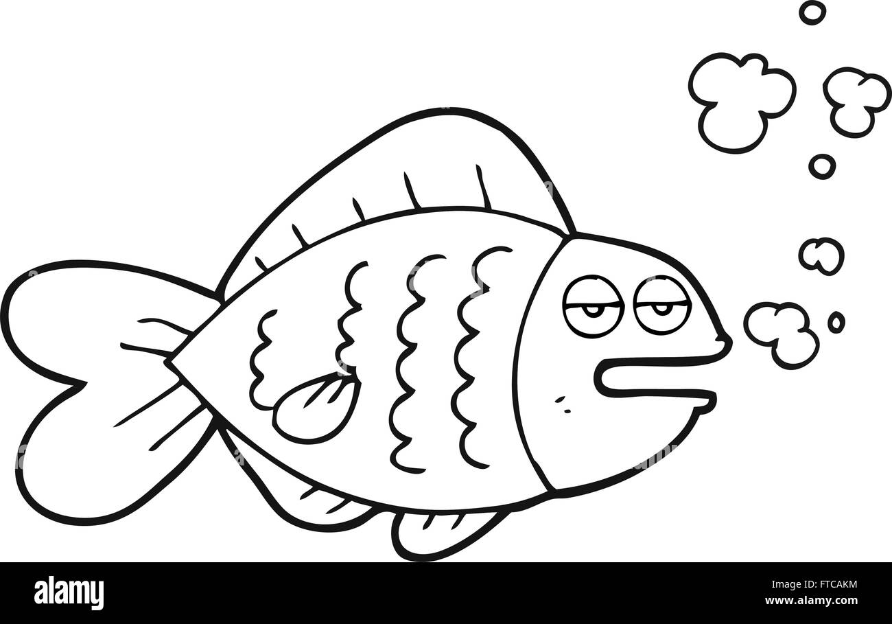 Funny Fish Drawing