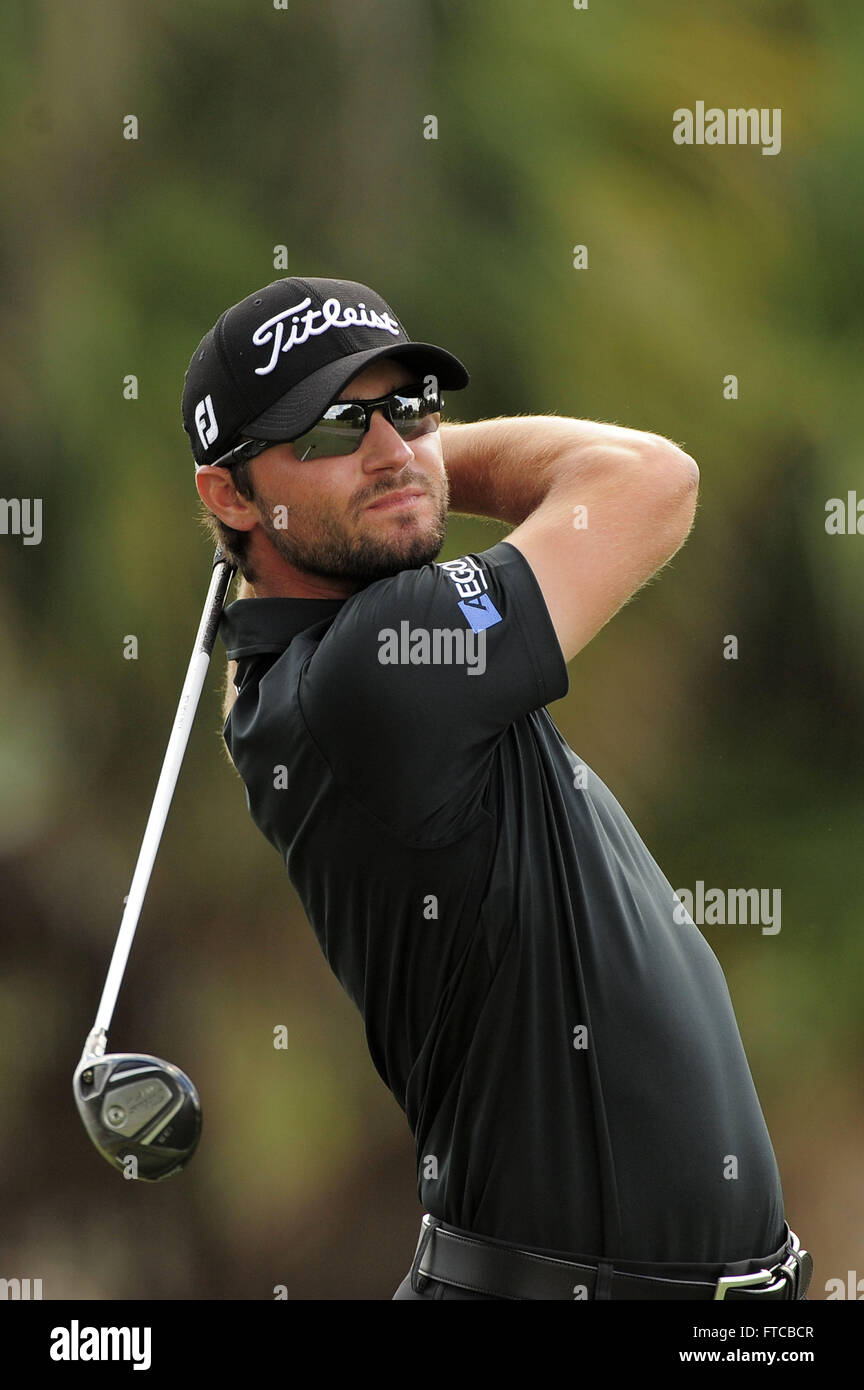 March 11, 2012 - Doral, Fla, USA - Kyle Stanley during the final round ...