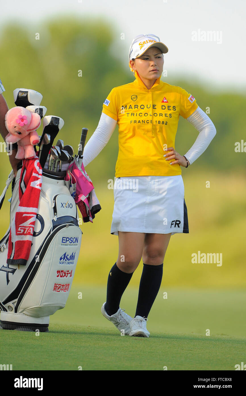 July 5, 2012 - Kohler, Wis, USA - Sakura Yokomine during the first ...