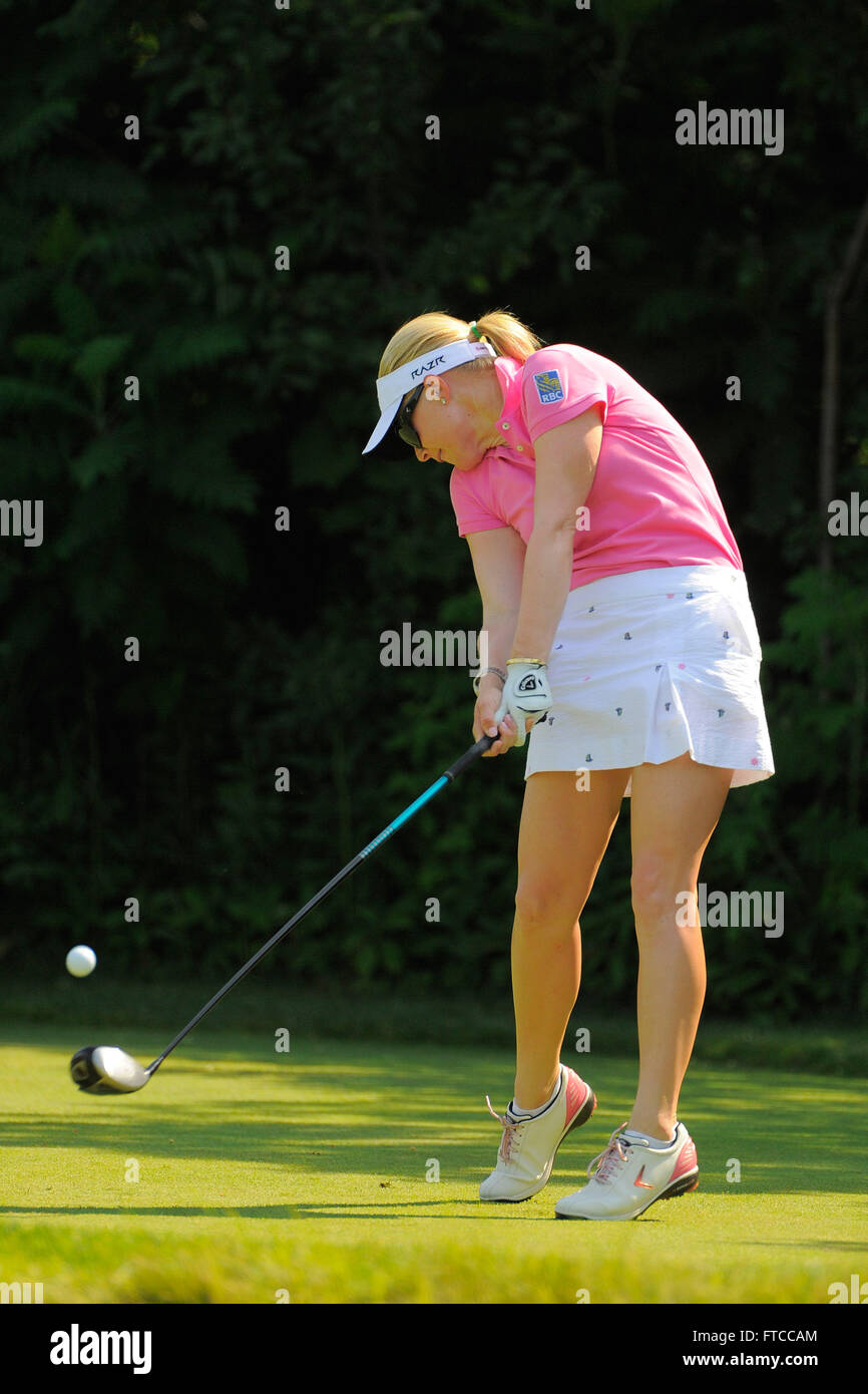 Kohler, Wis, USA. 5th July, 2012. Morgan Pressel during the first round ...