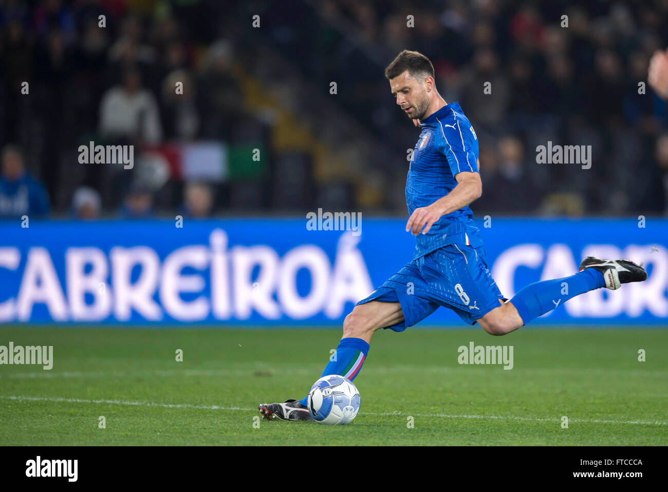 Udine, Italy. 24th Mar, 2016. Thiago Motta (ITA) Football/Soccer ...