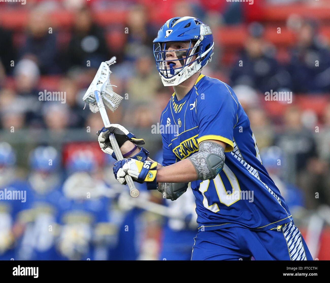 Delaware blue hens lacrosse hi-res stock photography and images - Alamy