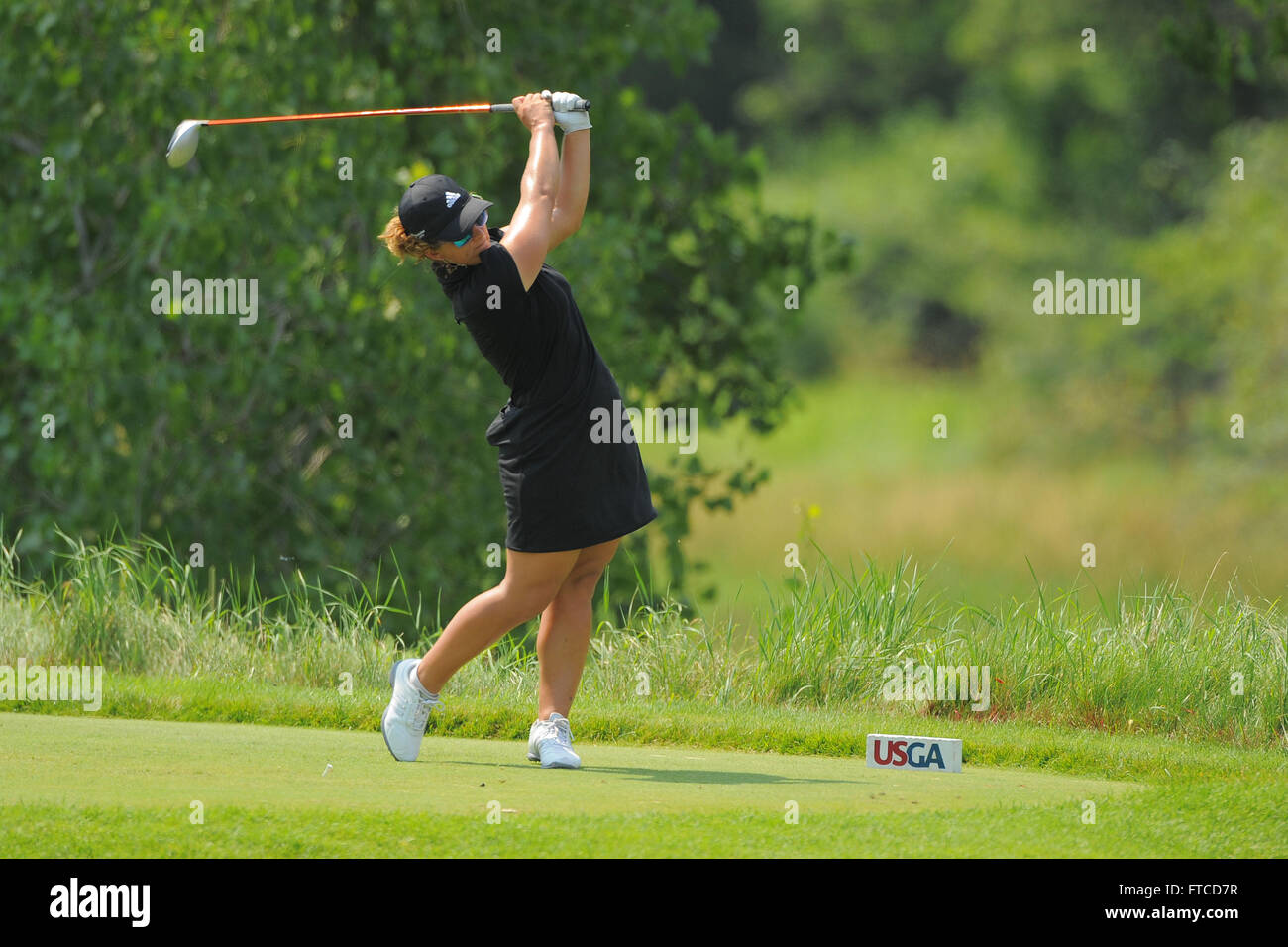July 4, 2012 - Kohler, Wis, USA - Anya Sarai Alvarez during a practice ...
