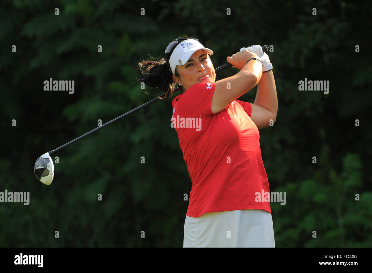 July 5, 2012 - Kohler, Wis, USA - Lili Alvarez during the first round ...