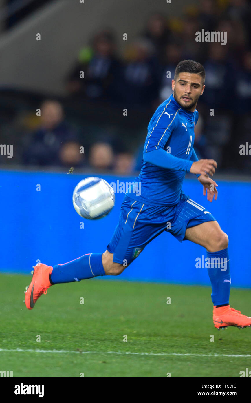 Lorenzo Insigne (ITA), MARCH 24, 2016 - Football / Soccer ...