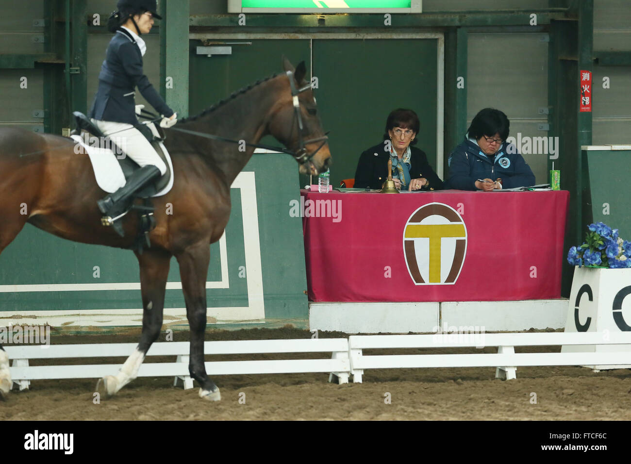Shizuoka, Japan. 26th Mar, 2016. Referee Equestrian : Para Equestrian ...