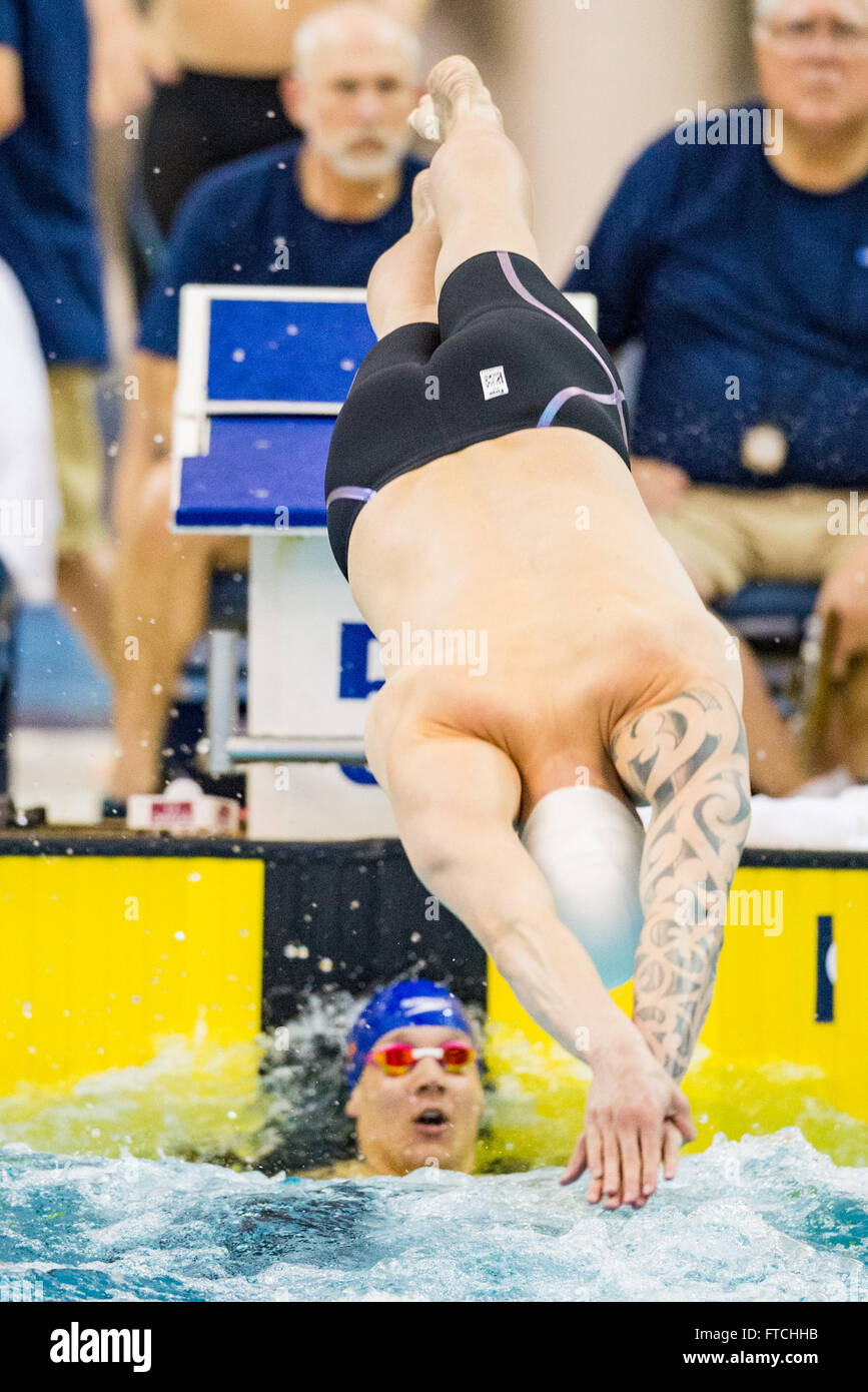 Ncaa mens swimming and diving championship hi-res stock photography and ...