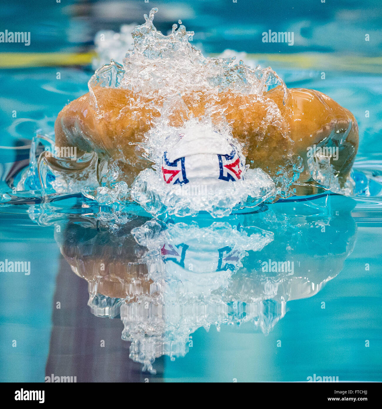 Arizona swimmer Justin Wright during the NCAA Men's Swimming and Diving ...