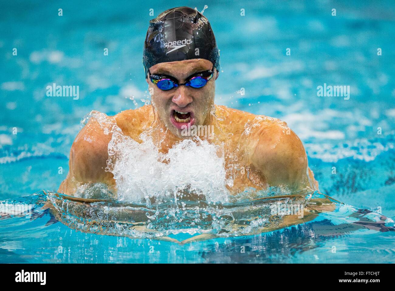 USC swimmer Steven Stumph during the NCAA Men's Swimming and Diving ...