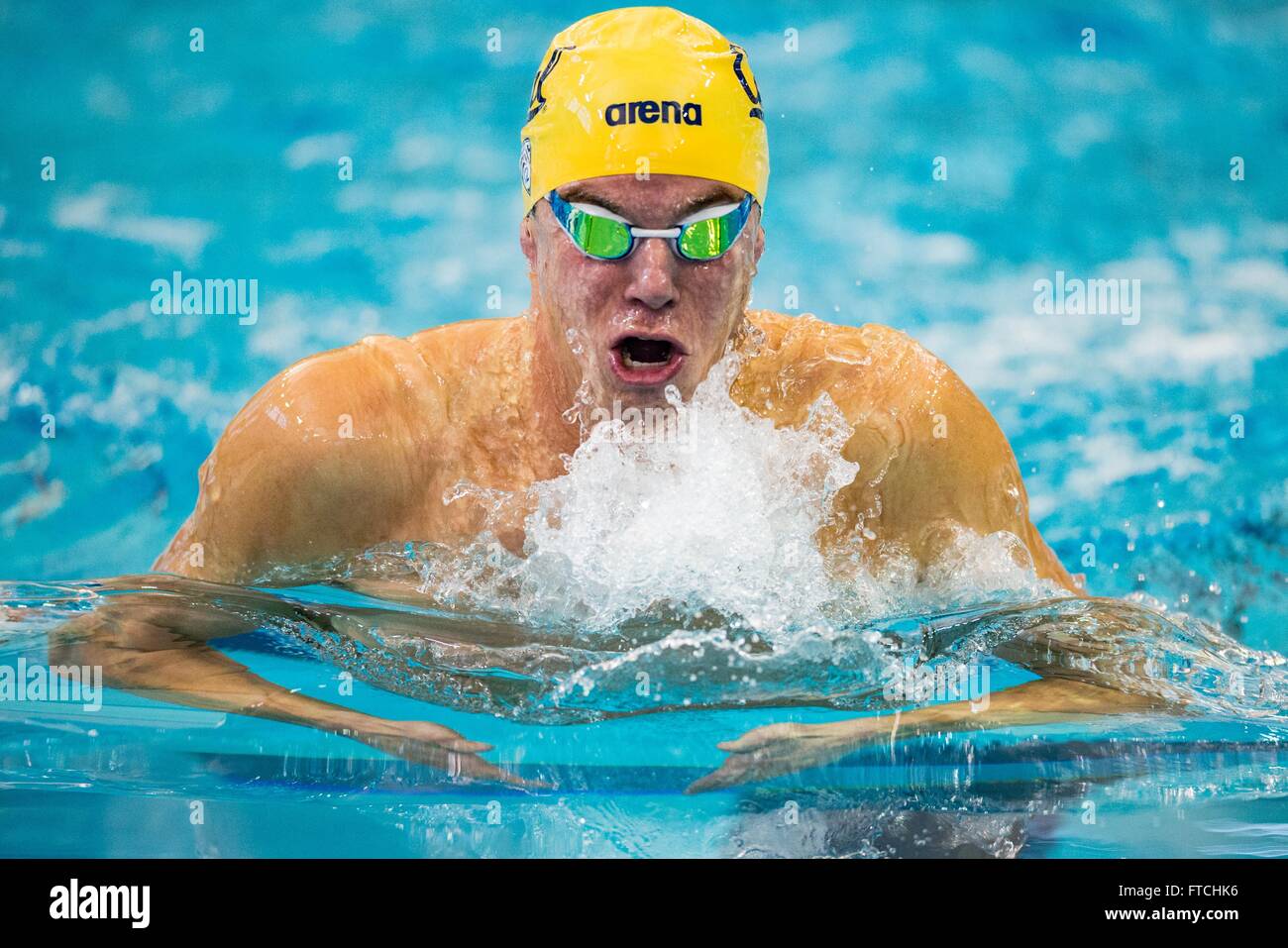 Cal swimmer Josh Prenot during the NCAA Men's Swimming and Diving ...