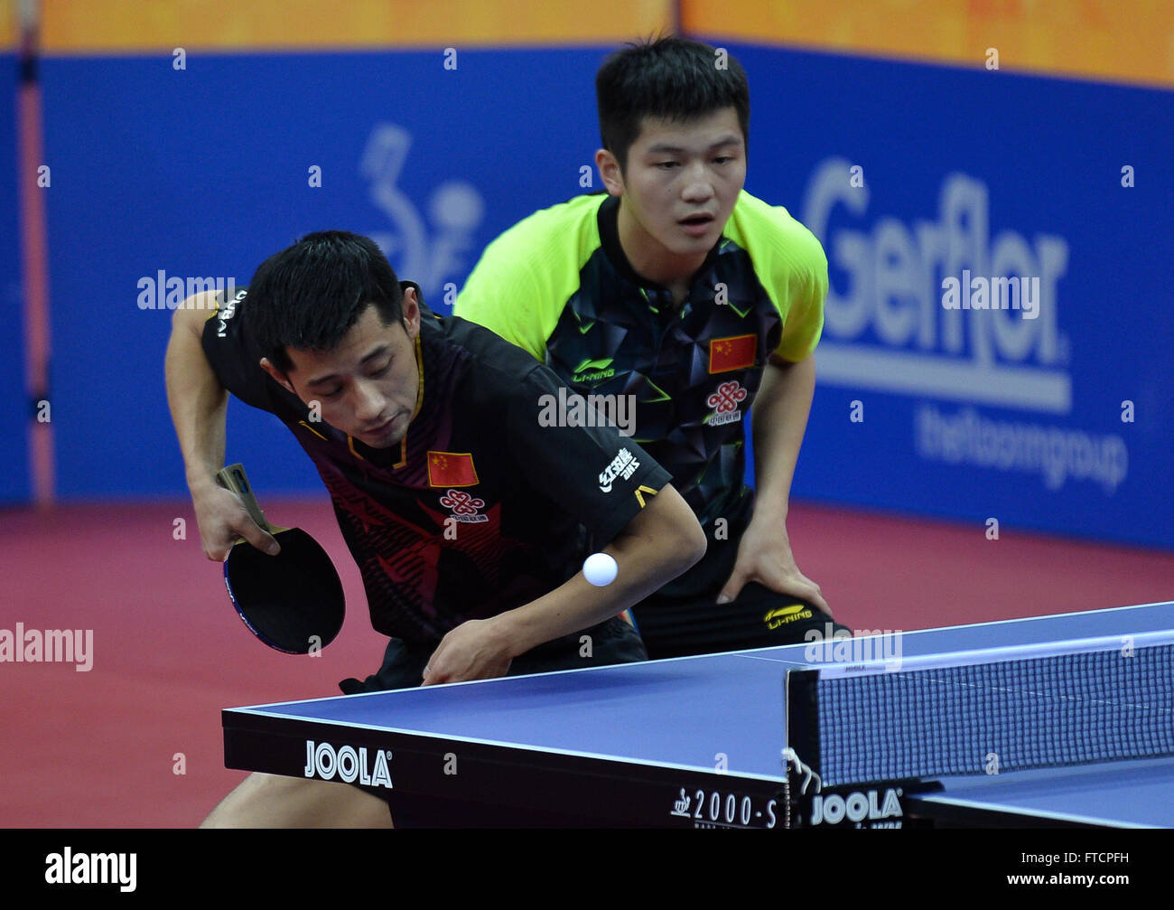 Liu Shiwen And Zhang Jike