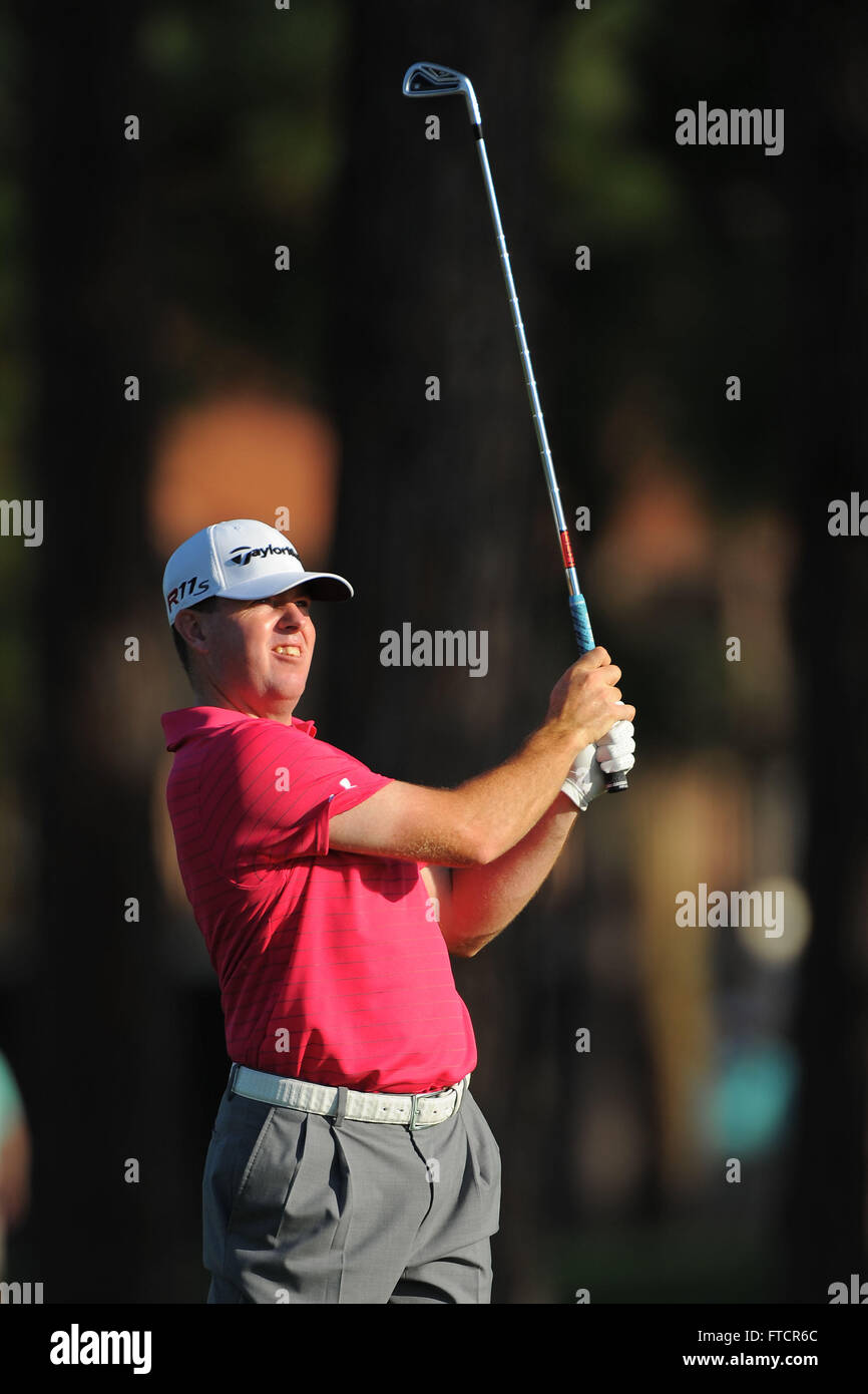 Palm Beach Gardens, Fla, USA. 2nd Mar, 2012. Robert Garrigus during the ...
